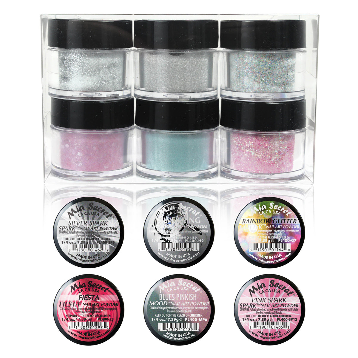 Gorgeous Colored Acrylic Powder Collection (Remix series) – Mia Secret ...