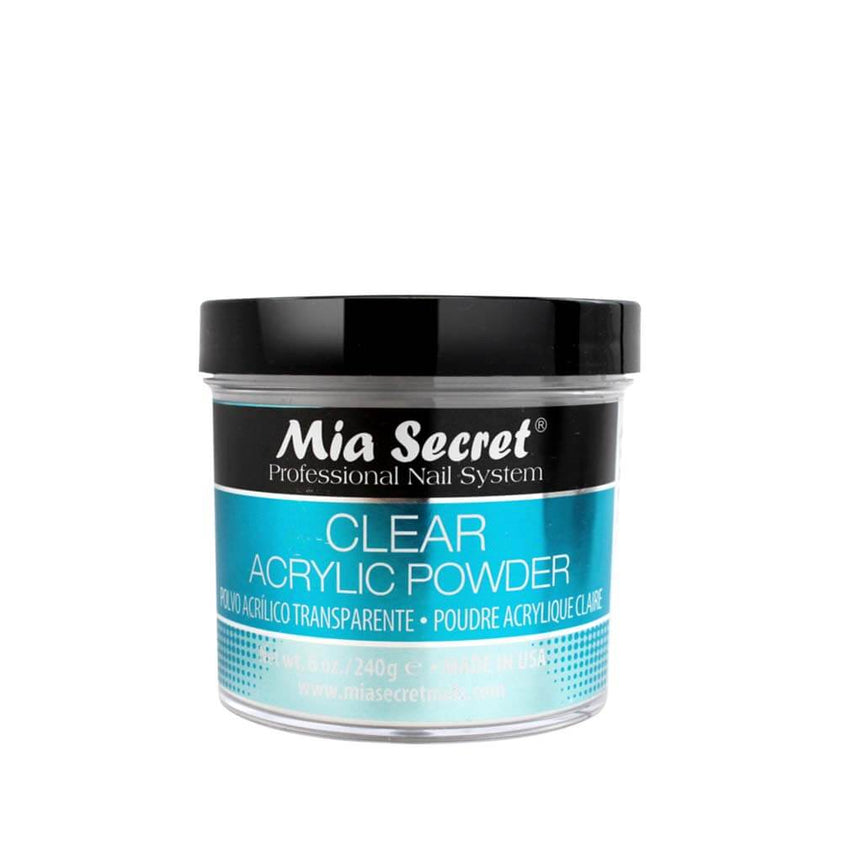 Clear Acrylic Powder | Mia Secret | Acrylic Nails